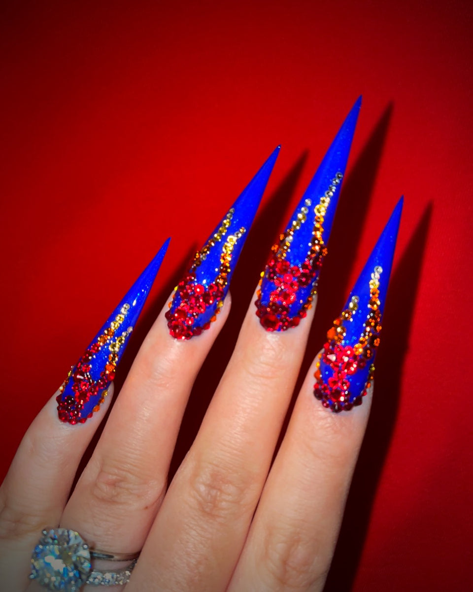 Hot Rod Flames – Pamper Nail Gallery