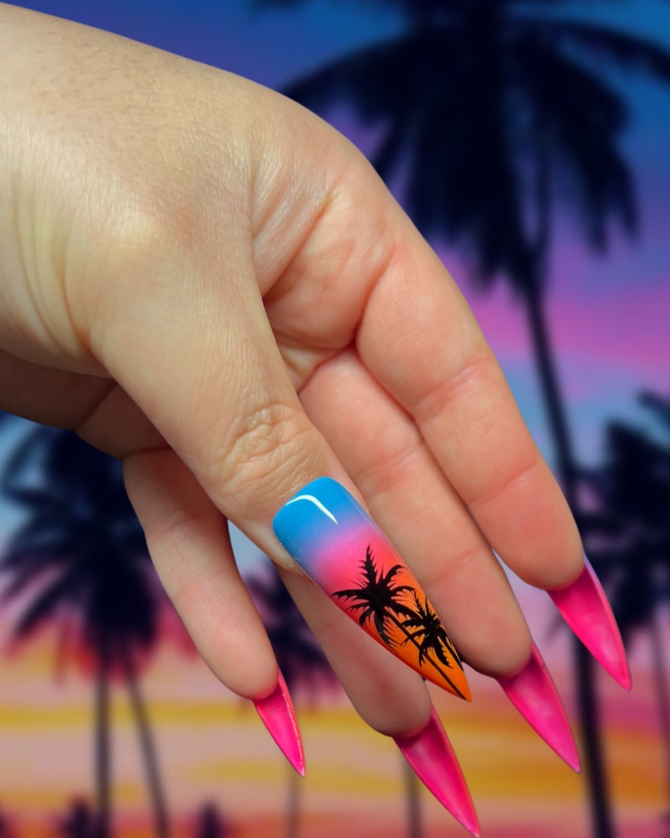 Maui Sunset – Pamper Nail Gallery