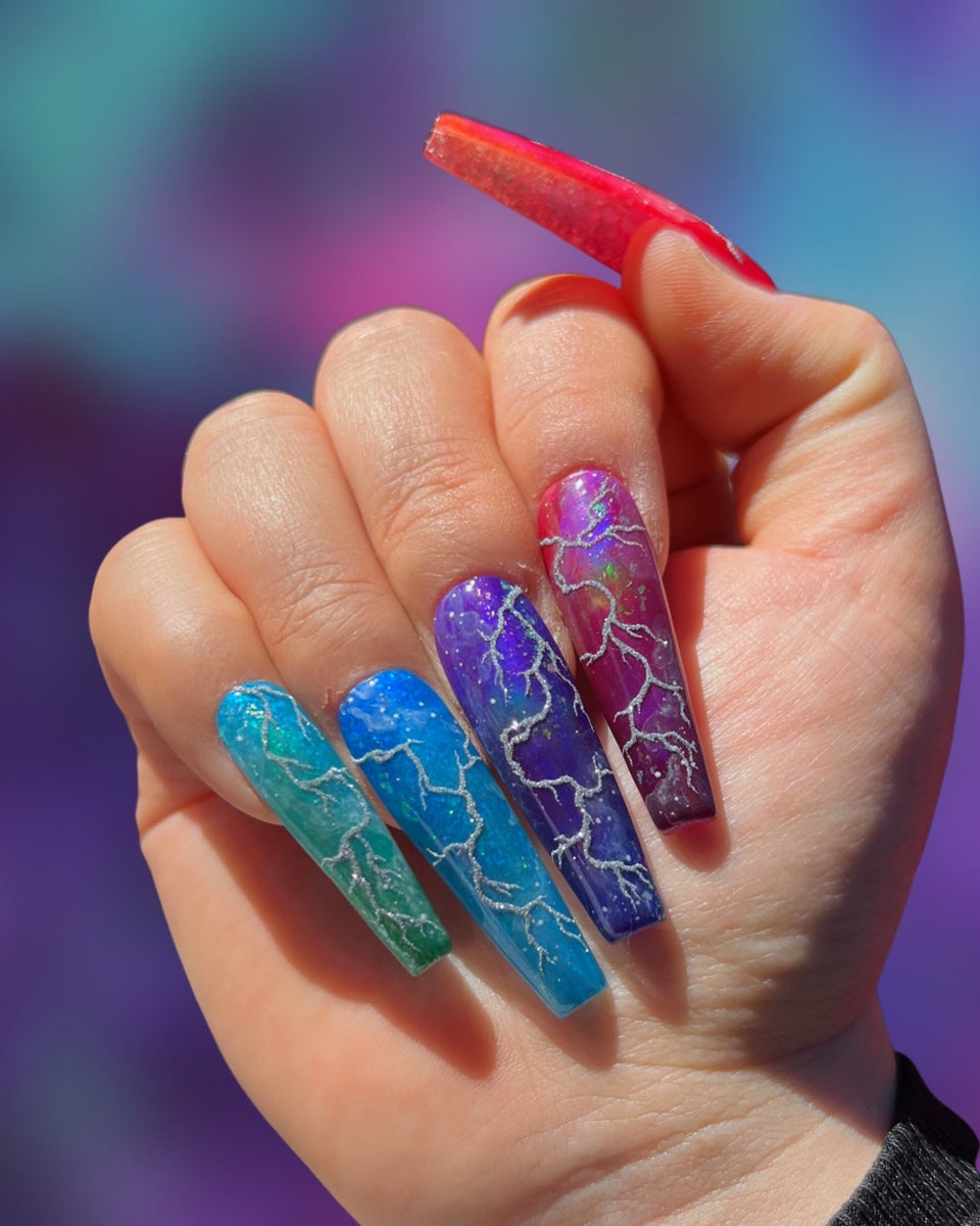 Reflective Lightning – Pamper Nail Gallery